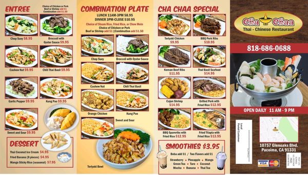 CHA CHAA - 107 Photos & 152 Reviews - 10757 Glenoaks Blvd, Los Angeles ...