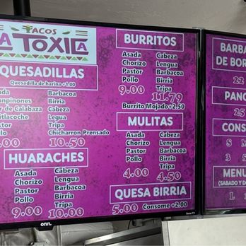 TACOS LA TOXICA - Updated March 2025 - 27 Photos & 38 Reviews - 12042 ...