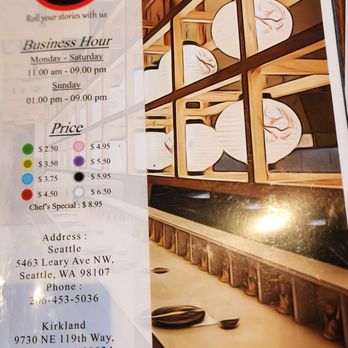 AA SUSHI - Updated December 2025 - 166 Photos & 73 Reviews - 5463 Leary ...