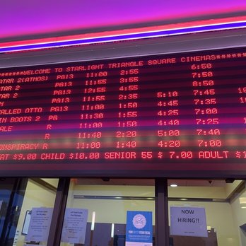 STARLIGHT TRIANGLE SQUARE CINEMAS - Updated June 2024 - 174 Photos ...