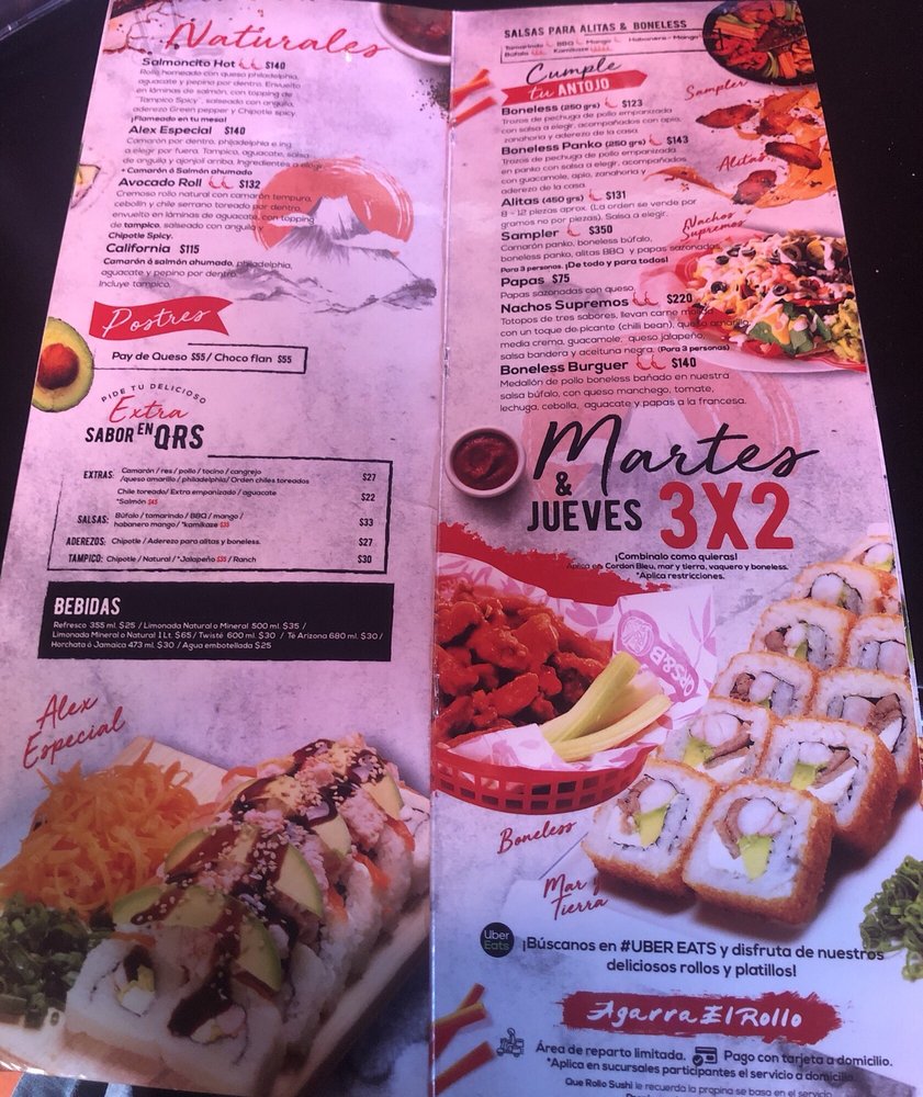 QUE ROLLO SUSHI BAR COLOSIO - Av. Luis Donaldo Colosio 4, Hermosillo ...