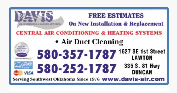 DAVIS AIR CONDITIONING - Updated August 2025 - 1627 SE 1st St, Lawton ...