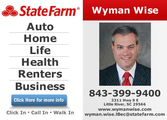 STATE FARM: WYMAN WISE - Updated May 2026 - 13 Photos - 3311 Hwy 9 E ...