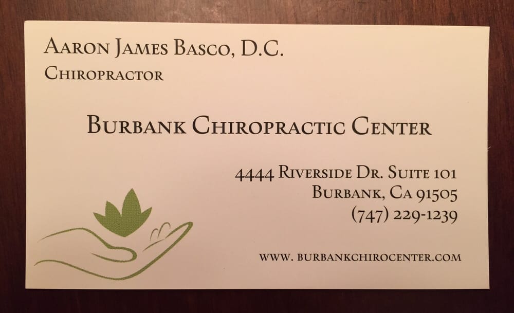 AARON BASCO, DC - Updated August 2025 - 4444 Riverside Dr, Burbank, California - Chiropractors ...