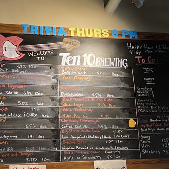 TEN10 BREWING CO - Updated February 2025 - 584 Photos & 270 Reviews ...