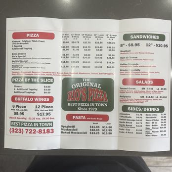 RIO’S PIZZA - Updated August 2025 - 304 Photos & 588 Reviews - 531 N ...