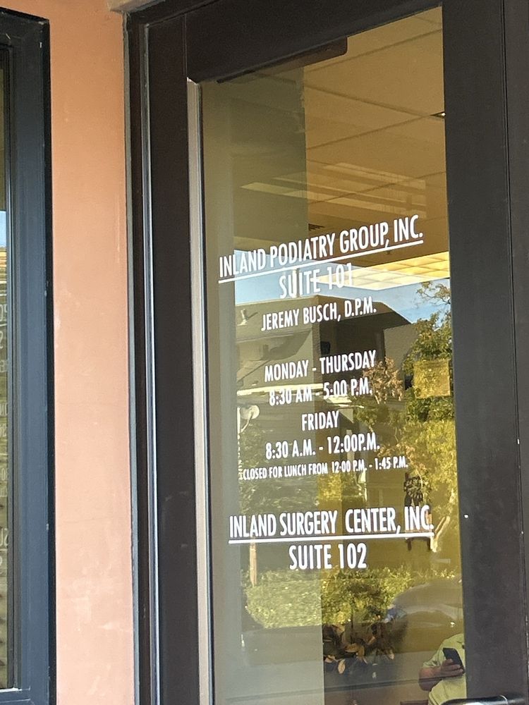 JEREMY BUSCH, DPM - INLAND PODIATRY GROUP - Updated January 2026 - 11 ...