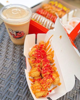 TWO HANDS KOREAN CORN DOGS - Updated December 2025 - 227 Photos & 110 ...