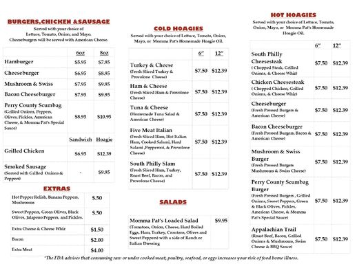 MOMMA PAT’S A LITTLE TASTE OF PHILLY GRILLE - Updated June 2024 - 42 A ...