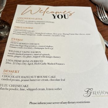 GREYSTONE PRIME STEAKHOUSE & SEAFOOD - Updated September 2024 - 3955 ...