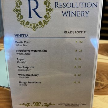 RESOLUTION WINERY - Updated July 2025 - 12 Photos - 2214 W Washington ...