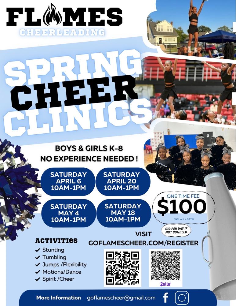 FLAMES CHEERLEADING - Updated December 2025 - Maywood, Illinois ...