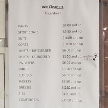 REX CLEANERS - Updated December 2025 - 45 Photos & 183 Reviews - 60 ...
