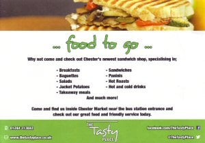 THE TASTY PLACE - 6 Princess Street, Chester, Cheshire East, United ...