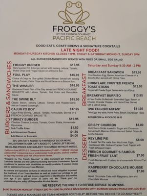 FROGGY’S - Updated December 2025 - 44 Photos & 29 Reviews - 954 ...