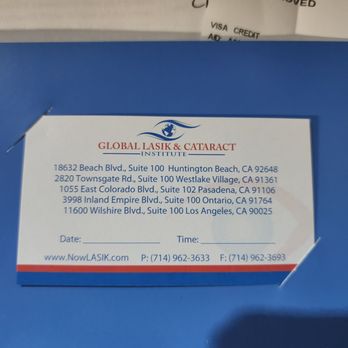 GLOBAL LASIK & CATARACT INSTITUTE - PASADENA - Updated June 2025 - 30 ...
