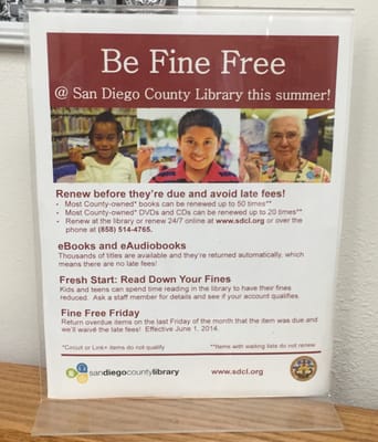 SANTEE BRANCH, SAN DIEGO COUNTY LIBRARY - Updated September 2025 - 22 ...