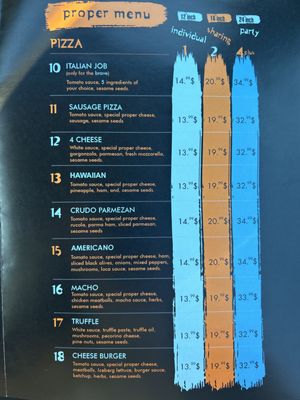 PROPER PIZZA - Updated May 2024 - 10 Photos - 2845 E Overland Rd ...