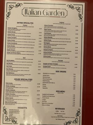 ITALIAN GARDEN RESTAURANT - Updated August 2025 - 47 Photos & 60 ...