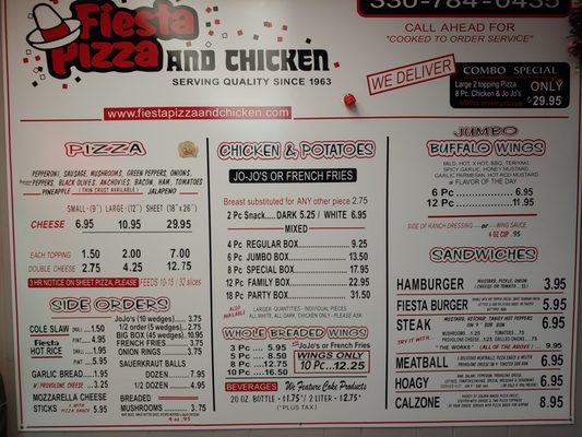 FIESTA PIZZA & CHICKEN - Updated May 2026 - 21 Reviews - 2792 Albrecht ...