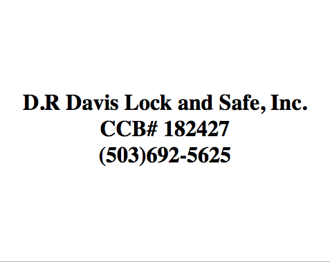 D.R DAVIS LOCK AND SAFE, INC. - Updated January 2026 - 18 Reviews ...