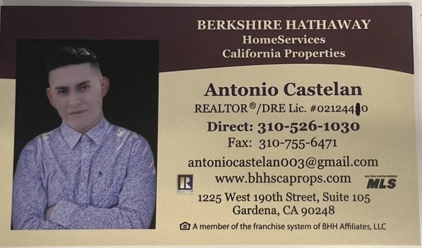 ANTONIO CASTELAN - Updated December 2024 - Contact Agent - Gardena ...