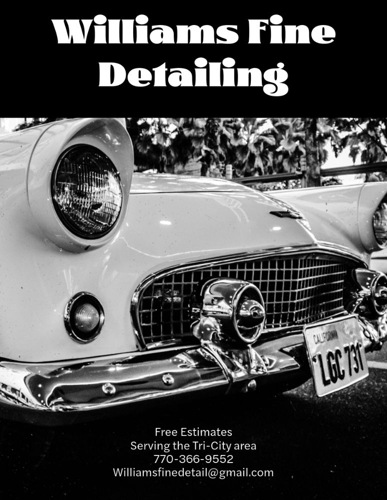 WILLIAMS FINE DETAILING - Updated July 2024 - Columbus, Georgia - Auto Detailing - Phone Number ...