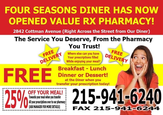 VALUE RX PHARMACY - 2842 Cottman Ave, Philadelphia, Pennsylvania ...