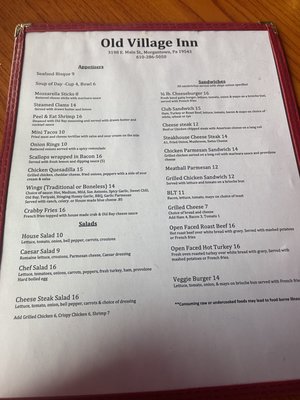 OLD VILLAGE INN RESTAURANT & TAVERN - Updated July 2024 - 41 Reviews ...