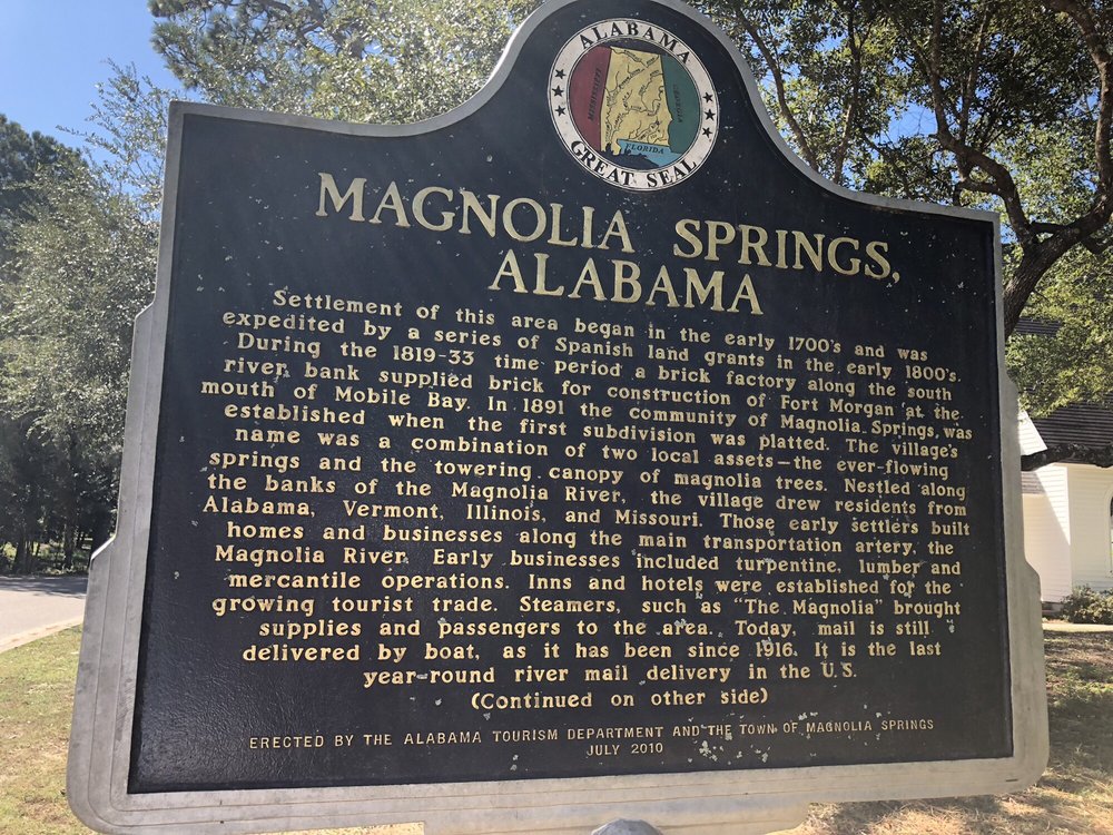 MAGNOLIA SPRINGS TOWN OF - 12191 Magnolia Springs Hwy, Magnolia Springs ...