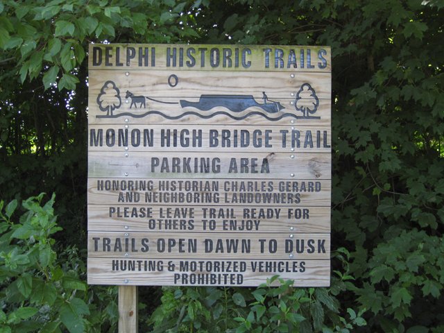 MONON HIGH BRIDGE TRAIL - 1030 N Washington St, Delphi, Indiana - Parks ...
