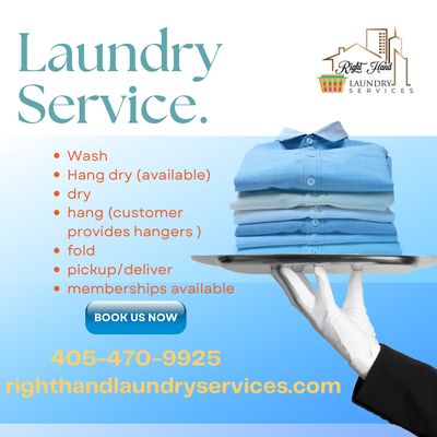 RIGHT HAND LAUNDRY SERVICES - Updated November 2024 - Request a Quote ...