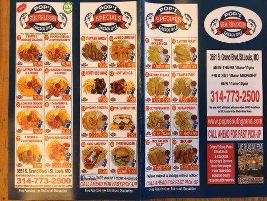 POP’S STEAK, FISH & CHICKEN - SOUTH GRAND - Updated September 2025 - 41 ...