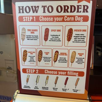 TWO HANDS FRESH CORN DOGS - Updated March 2025 - 177 Photos & 52 ...