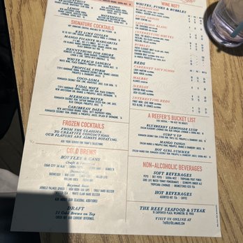 THE REEF SEAFOOD & STEAK RESTAURANT - Updated January 2026 - 154 Photos ...