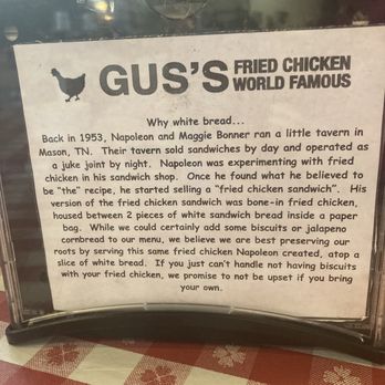 GUS’S WORLD FAMOUS FRIED CHICKEN - Updated April 2025 - 382 Photos ...