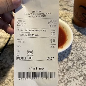 SAN FELIPE MEXICAN RESTAURANT - Updated October 2025 - 52 Reviews - 110 ...