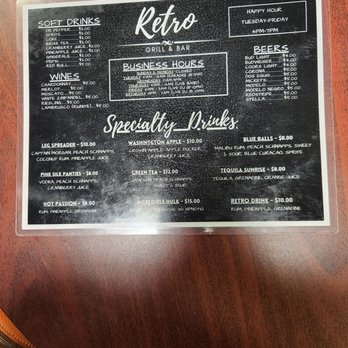 RETRO GRILL & BAR - Updated September 2025 - 35 Photos & 16 Reviews ...
