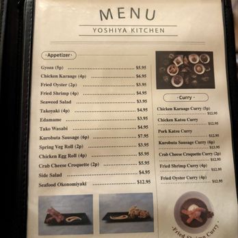 YOSHIYA KITCHEN - Updated July 2025 - 972 Photos & 579 Reviews - 8400 W ...