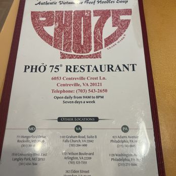 PHO 75 - Updated September 2024 - 88 Photos & 50 Reviews - 6053 ...