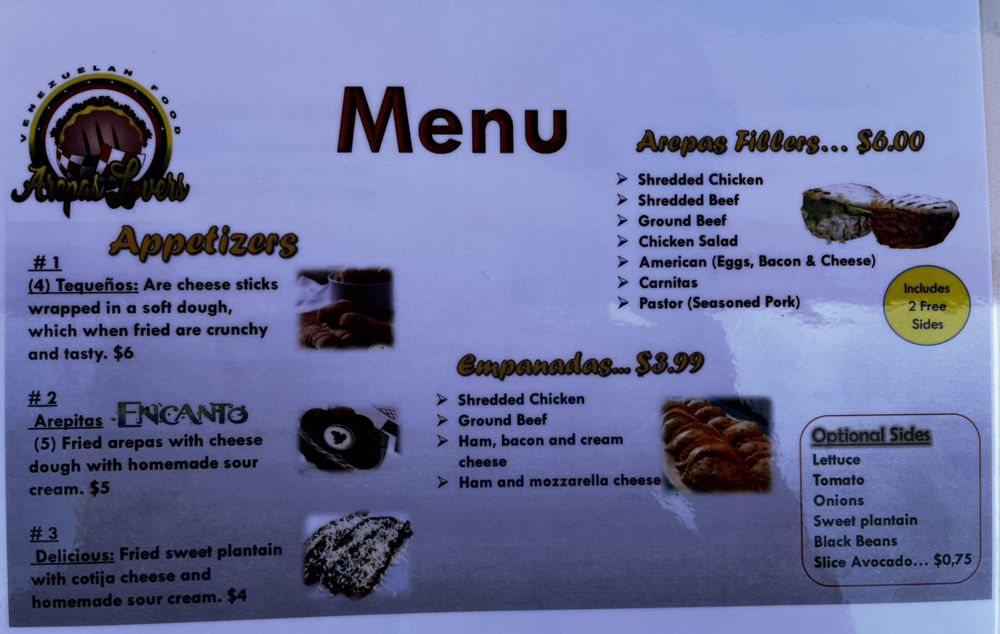 AREPAS LOVERS - Food Trucks - 7521 Hwy 72 W, Madison, AL - Restaurant ...