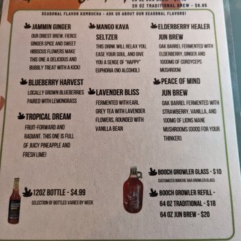 BOOCHIE KOMBUCHA AND WELLNESS BAR - Updated November 2025 - 79 Photos ...