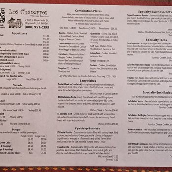 LOS CHAPARROS MEXICAN RESTAURANT - Updated January 2025 - 2203 Photos ...
