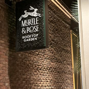 MYRTLE & ROSE ROOFTOP BAR - Updated July 2024 - 292 Photos & 148 ...
