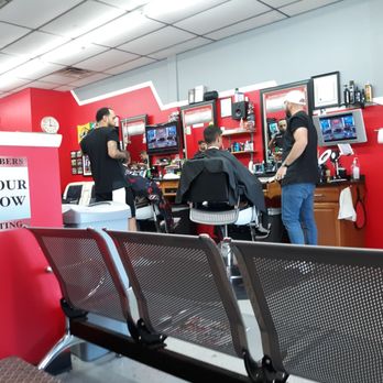 Basement barbers store