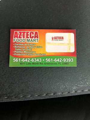 AZTECA FOOD MART - Updated September 2025 - 4511 Lake Worth Rd ...