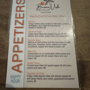 BUENA VIDA TAPAS LOUNGE - Updated September 2025 - 501 Photos & 180 ...