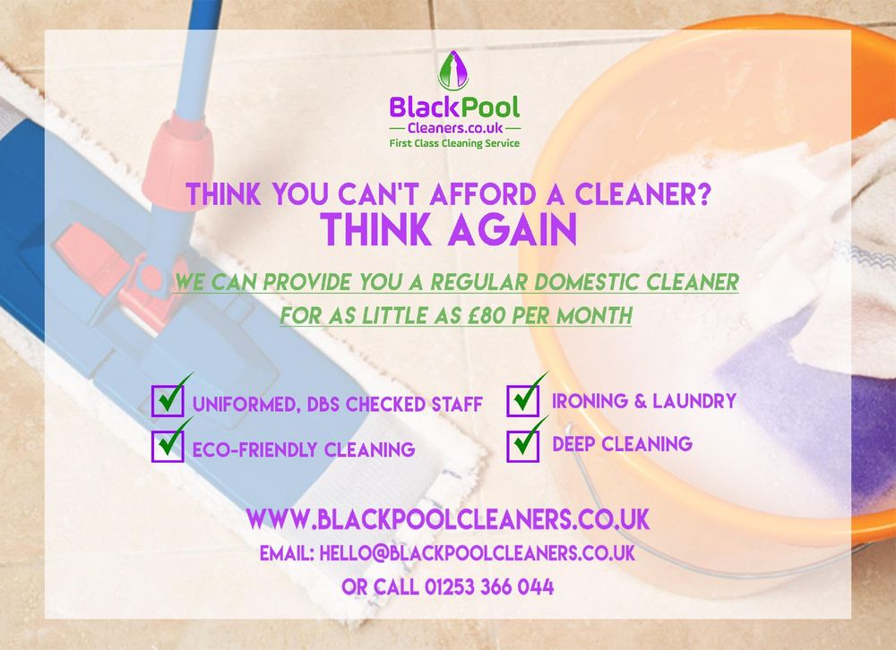 BLACKPOOL CLEANERS - 70 St Annes Road, Blackpool, United Kingdom - Home ...