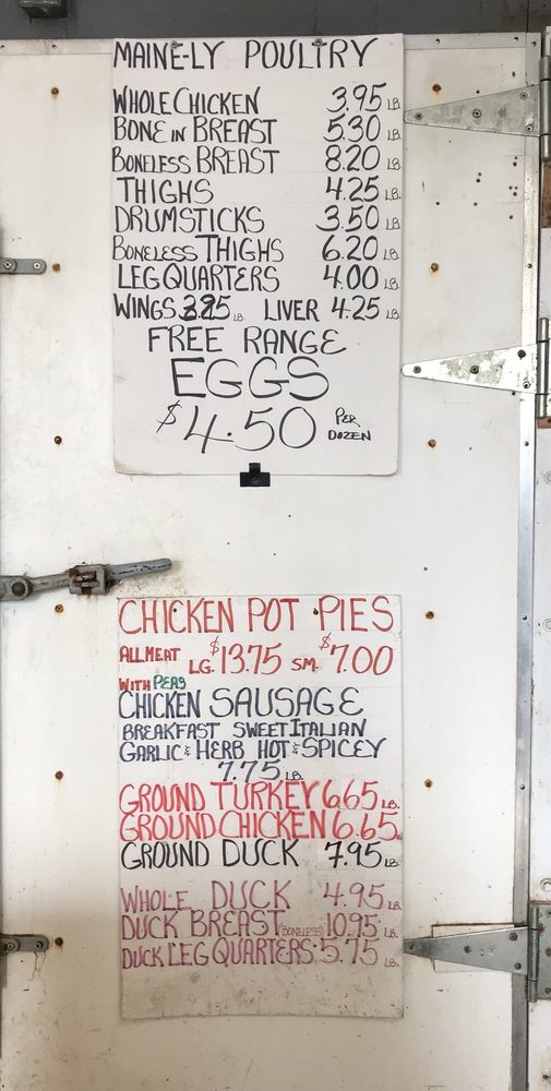 MAINE-LY POULTRY - Updated January 2026 - 1461 Atlantic Hwy, Warren ...