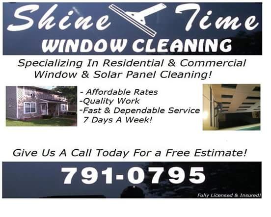 SHINETIME WINDOW CLEANING - Window Washing - 5 Barton Pl, queensbury ...
